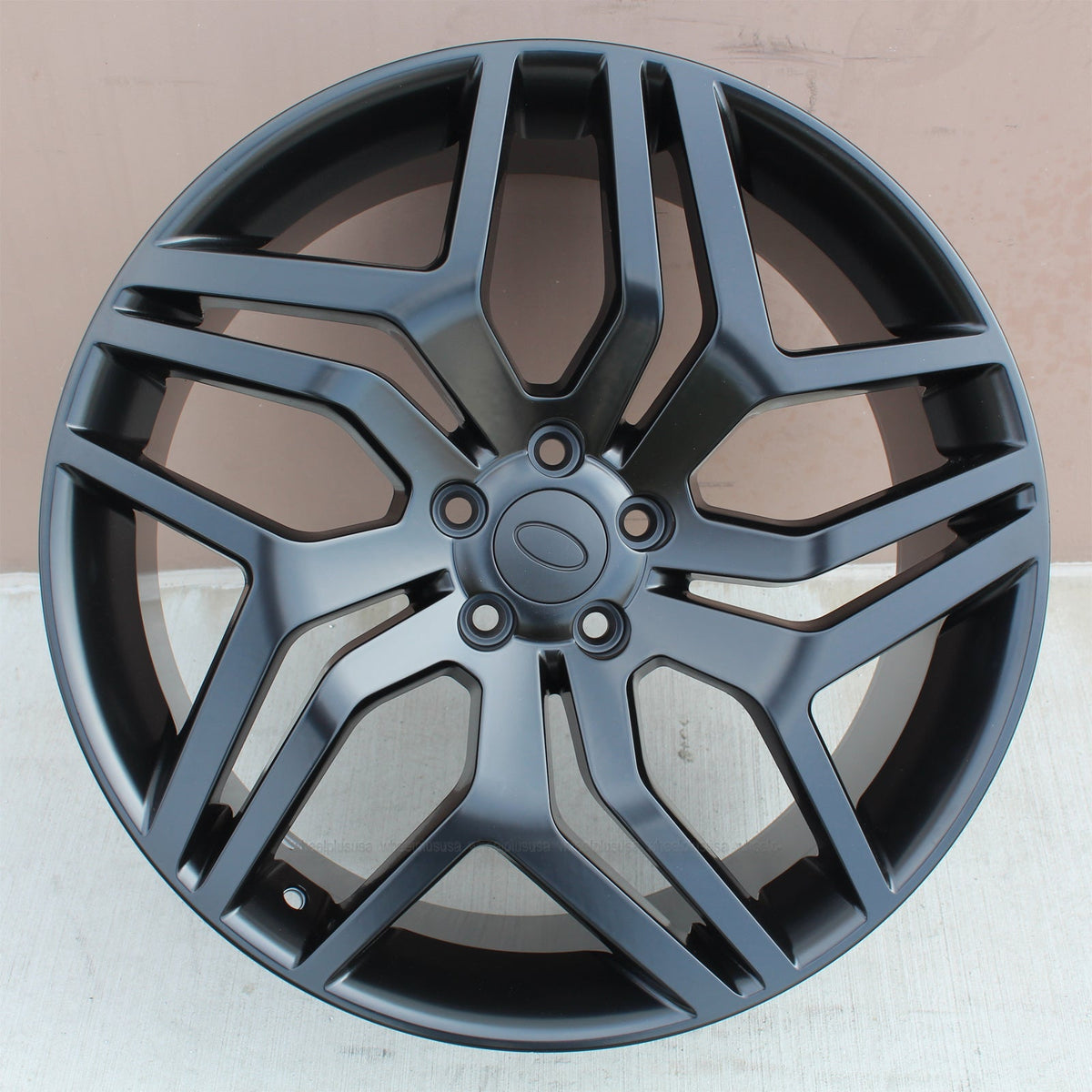 Land Rover Wheels 1180 22x9.5 5x108 Matte Black fit Range Rover Evoque ...