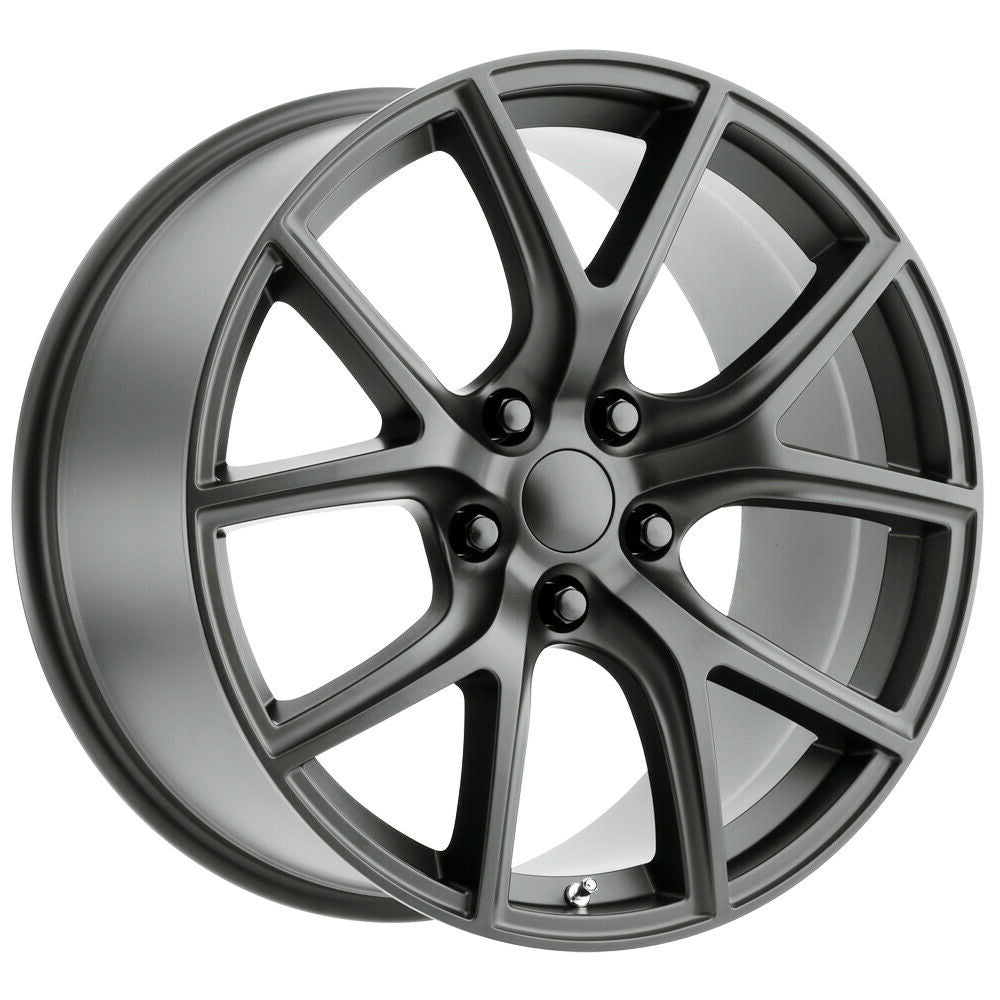 Chrysler Wheels V1188 22x10 5x127 Matte Vapor fit Pacifica Trackhawk S ...