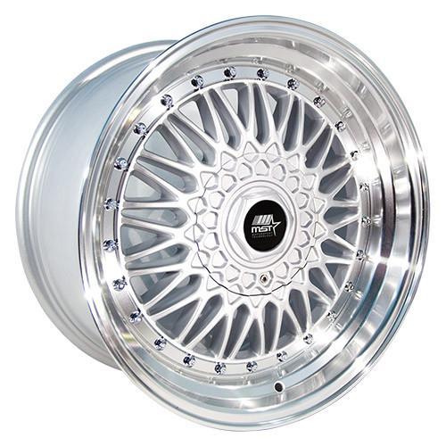 MST Wheels MT13 Silver Machined Lip – Speed Intro