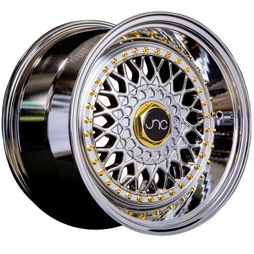 JNC Wheels JNC004S Platinum Gold Rivets – Speed Intro
