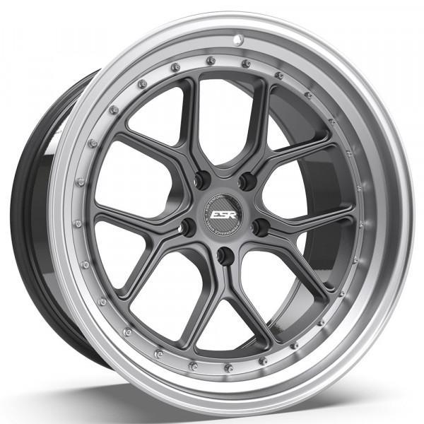 ESR Wheels CS2 Matte Graphite Machine Lip – Speed Intro